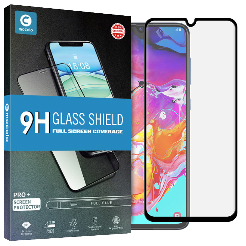 Full Tempered Glass Screen Protector for Samsung Galaxy A70